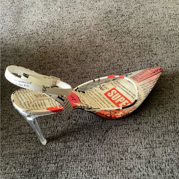 Steve Madden | Shoes | Sexy Stiletto Magazine Print Steve Madden Heel ...